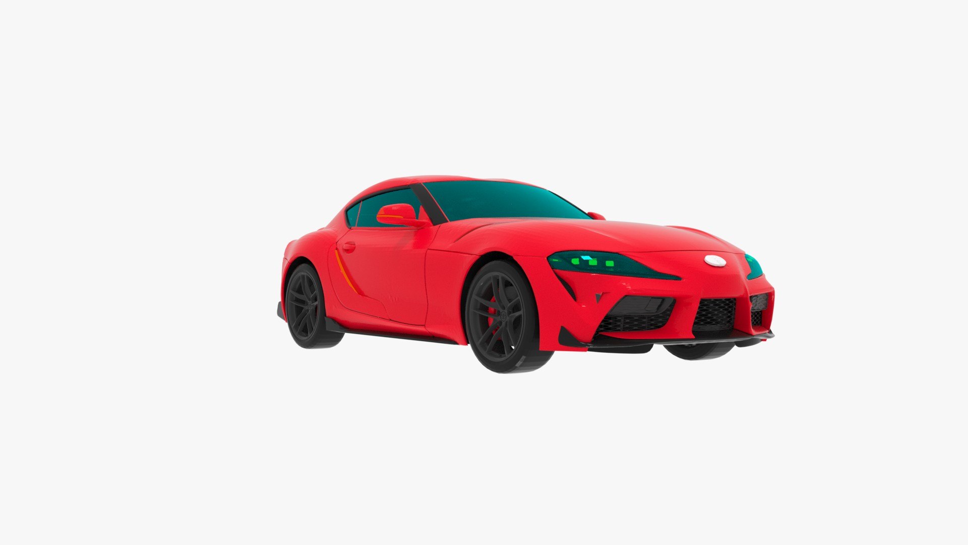 3D Toyota Supra 2019 3d Model Car - TurboSquid 1764804