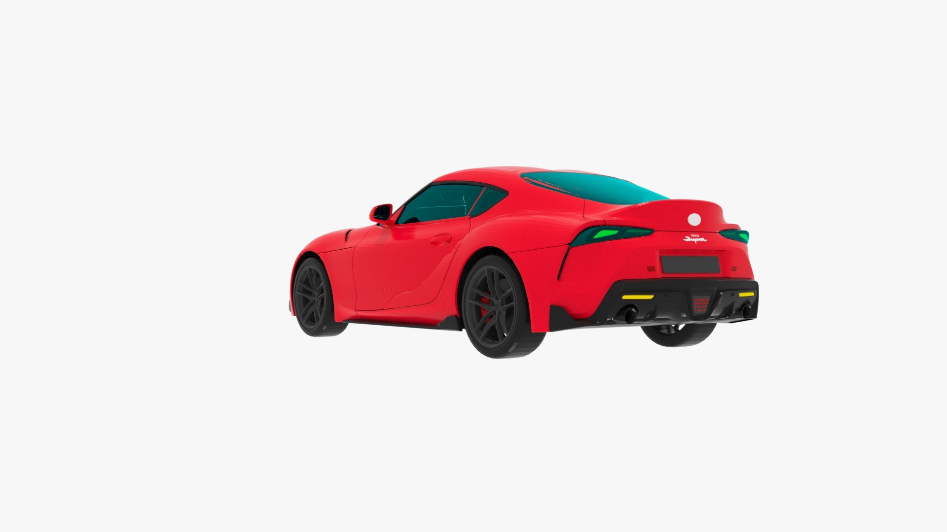 3D Toyota Supra 2019 3d Model Car - TurboSquid 1764804