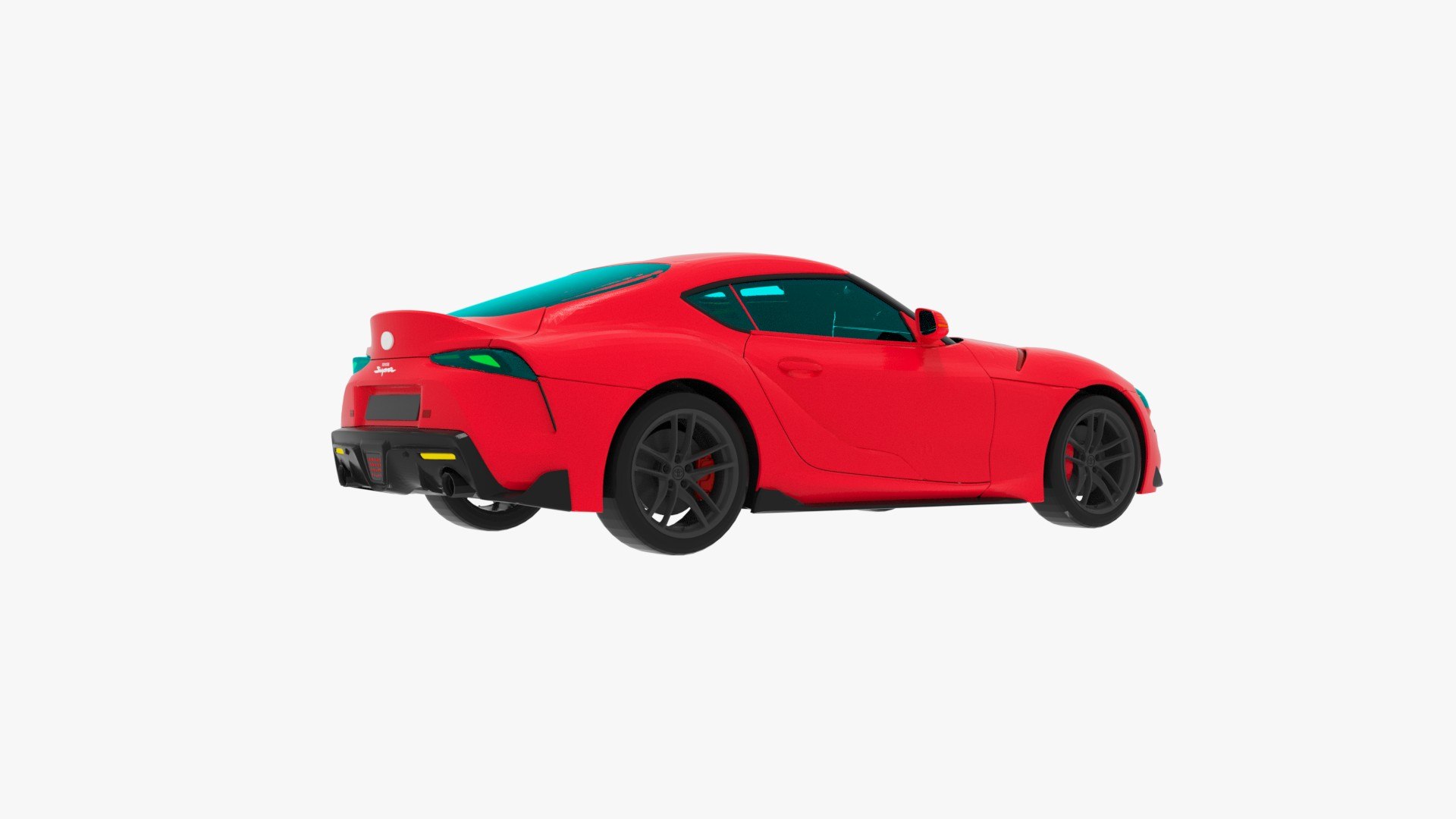 3D Toyota Supra 2019 3d Model Car - TurboSquid 1764804