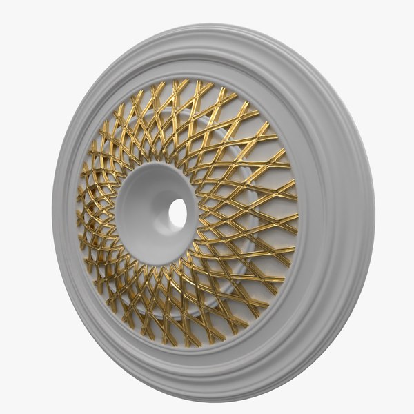 Ceiling Sockets Gypsum Plaster DR136 3D model - TurboSquid 2031540