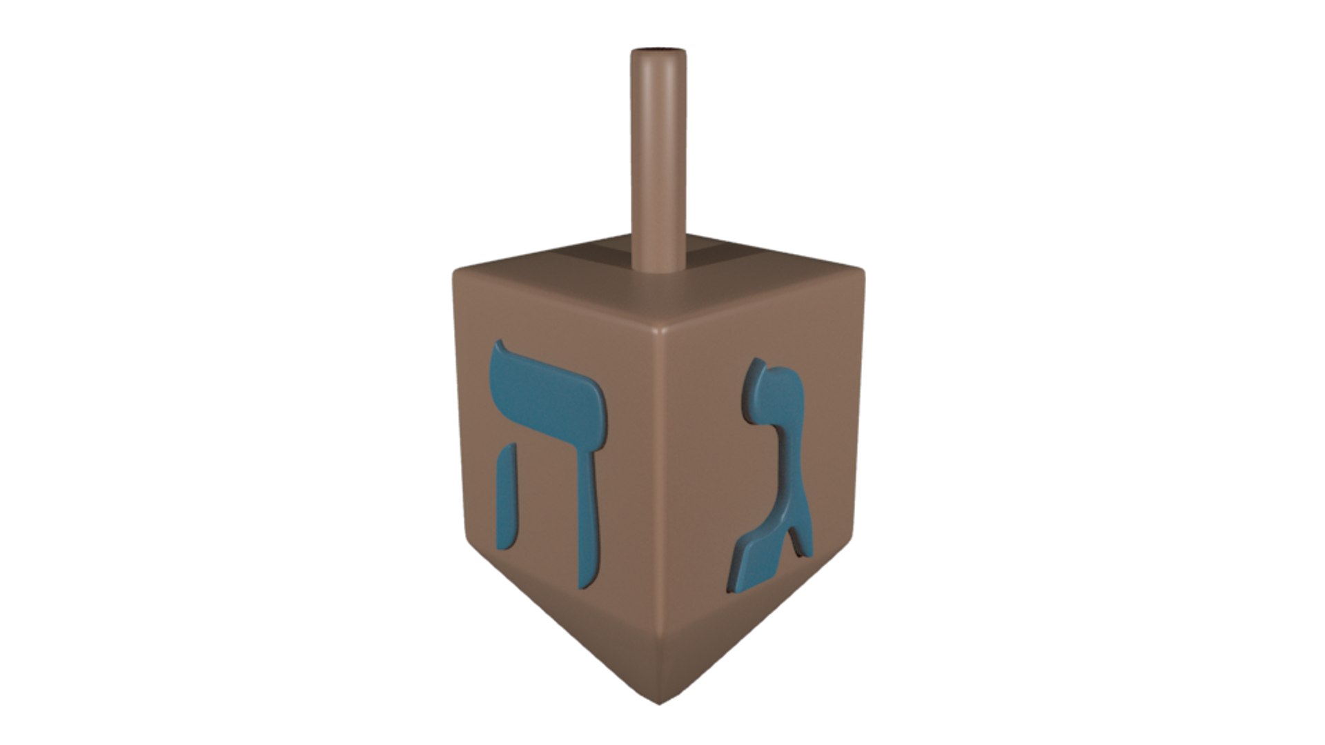 3D Dreidel - TurboSquid 1698311