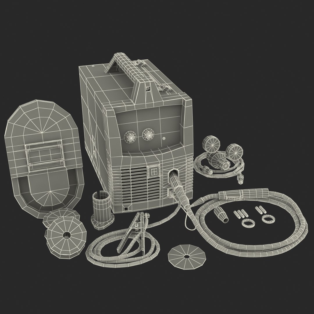 3d Model Welder Mig180