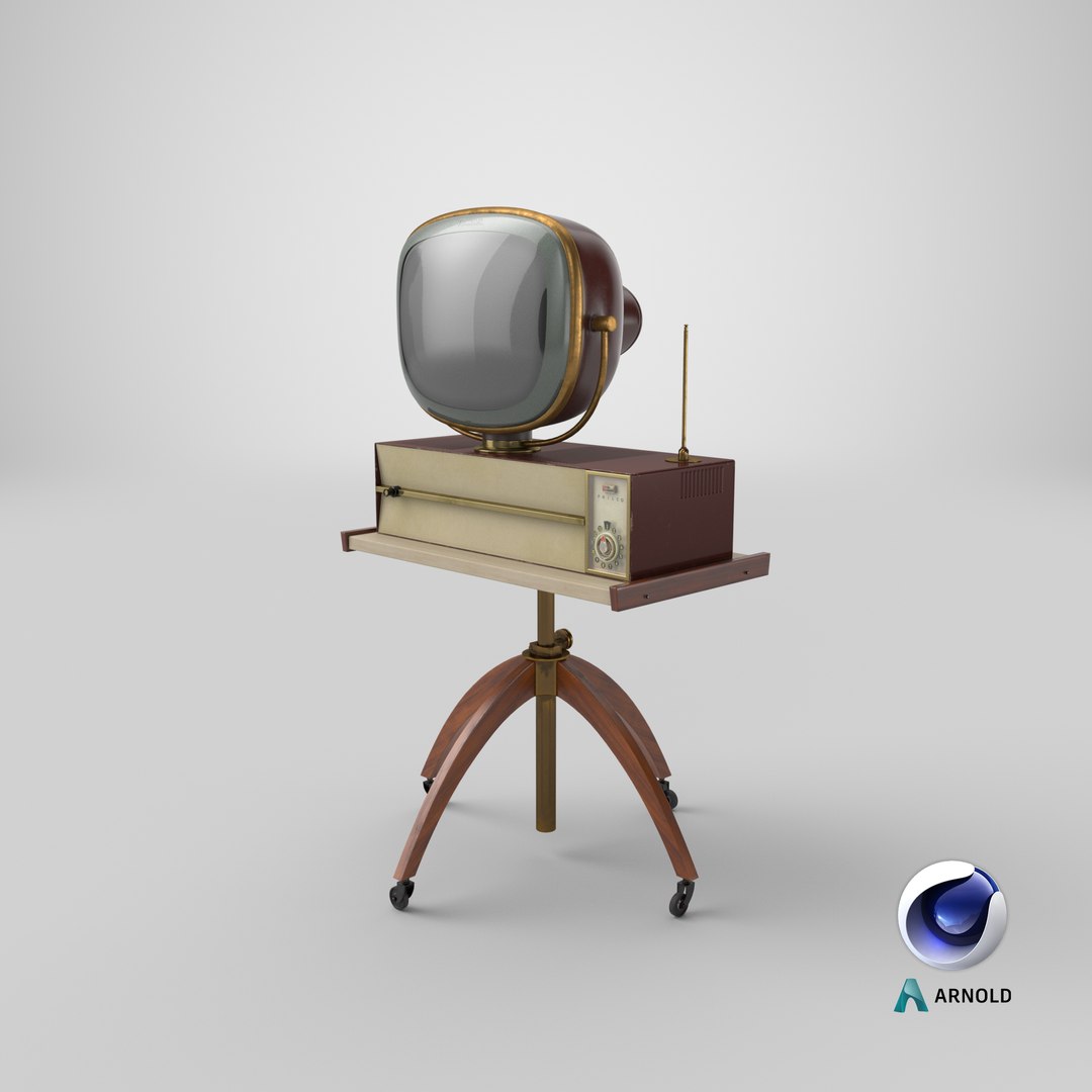3D Retro 1959 Philco Predicta - TurboSquid 1603722