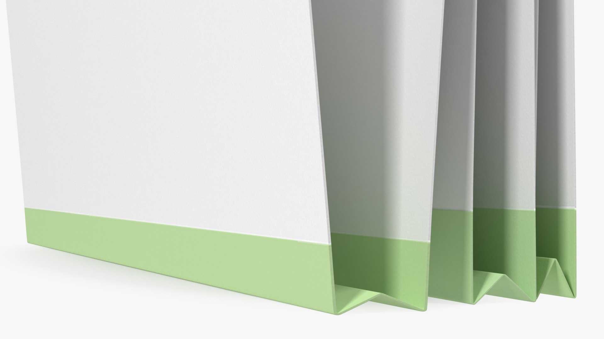 White Cardboard File Folder 3D model - TurboSquid 1797886