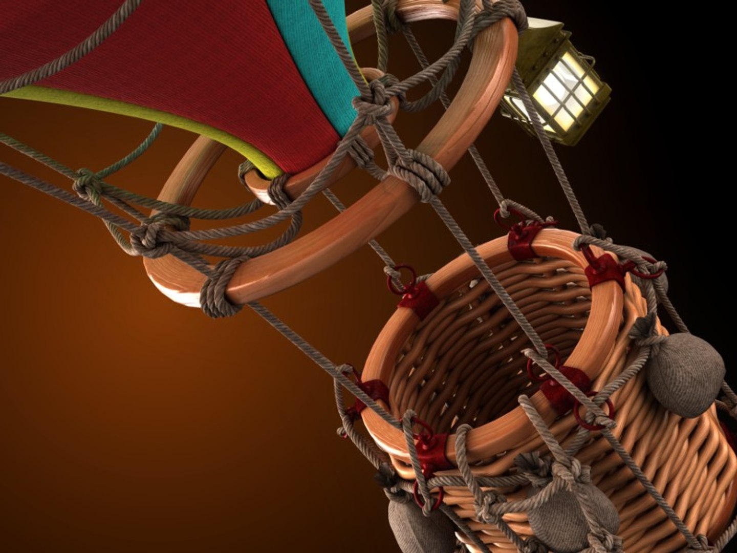 3D Balloon Ball Cartoon Model - TurboSquid 1369169