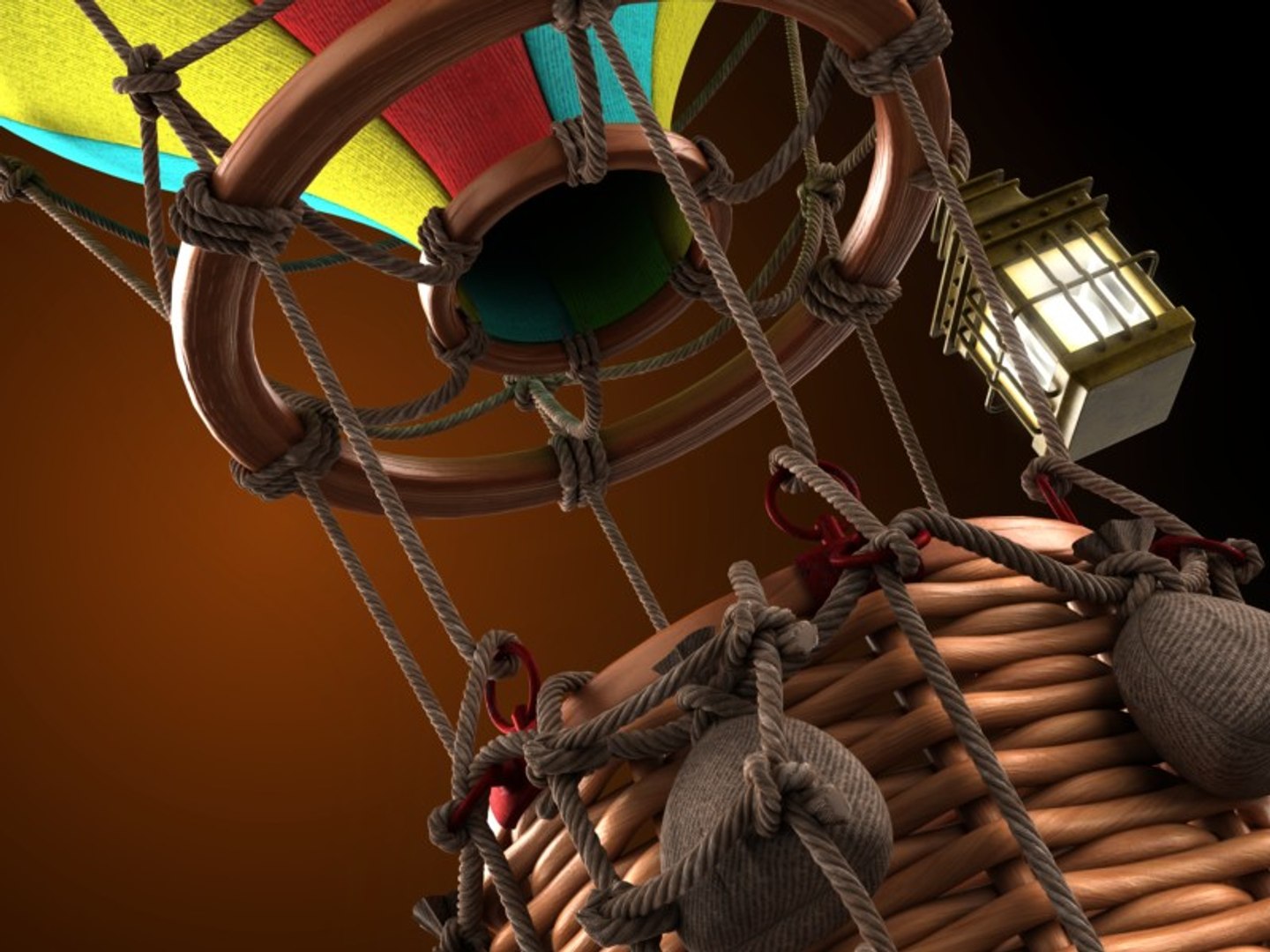 3D Balloon Ball Cartoon Model - TurboSquid 1369169