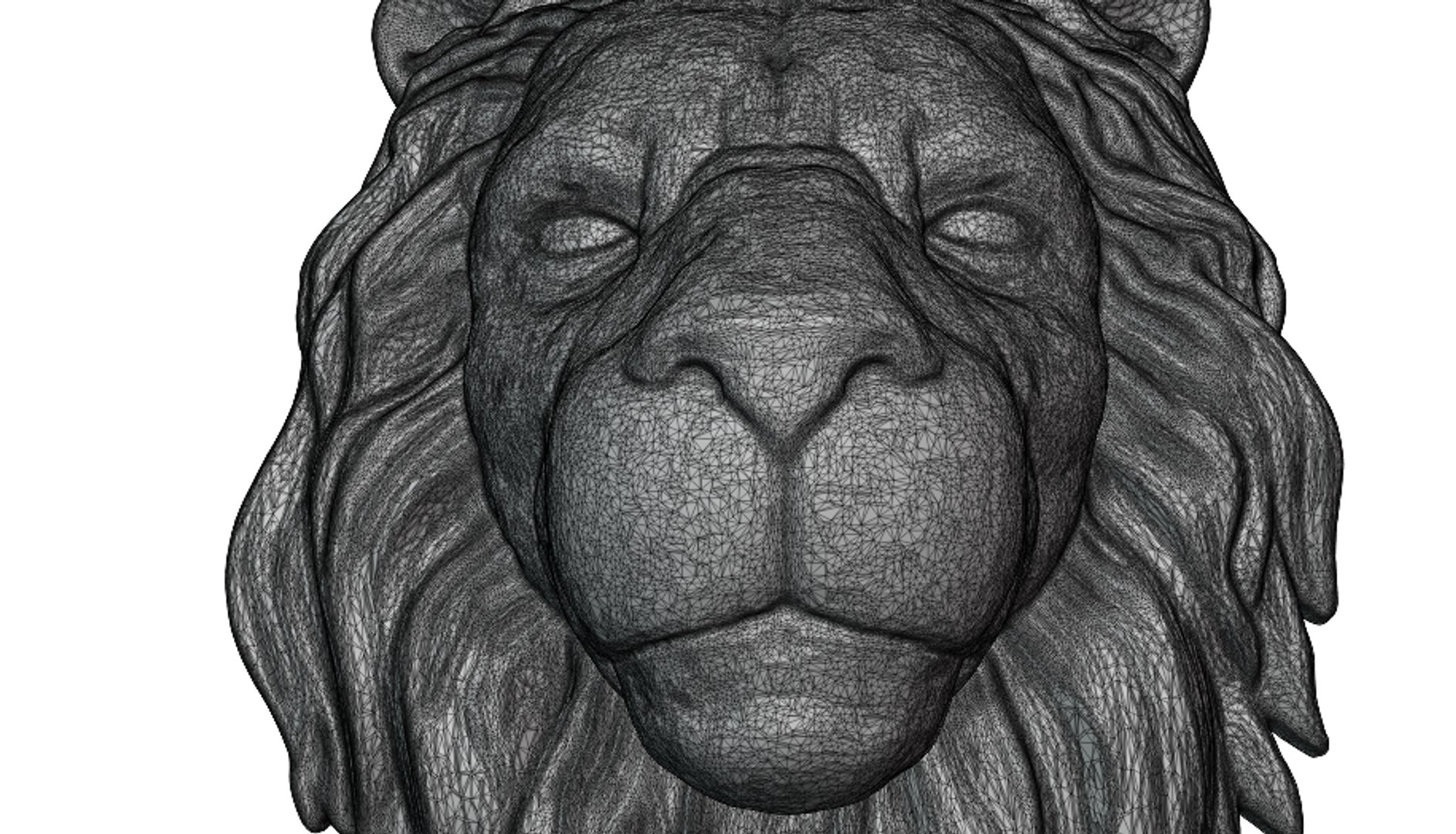 Realistic Lion Pendant 3D Print Model 3D Model - TurboSquid 2118602