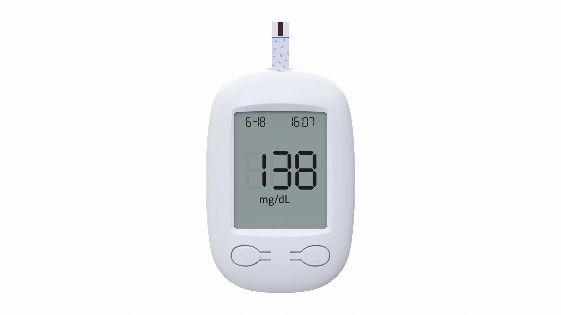 Glucometer With Strip Blood 3D - TurboSquid 2224841