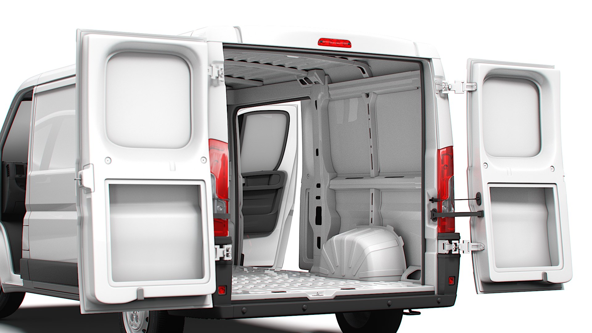 3D Model Peugeot Boxer Van L2H1 HQ Interior 2023 - TurboSquid 2221733