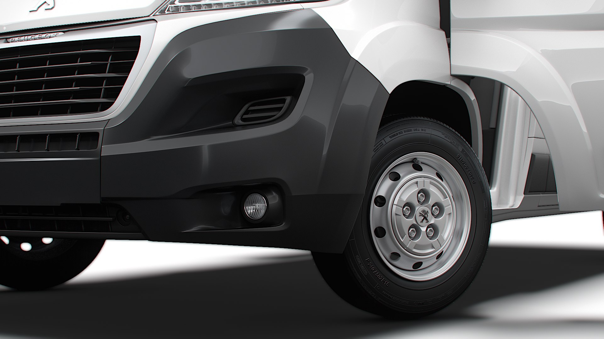 3D Model Peugeot Boxer Van L2H1 HQ Interior 2023 - TurboSquid 2221733