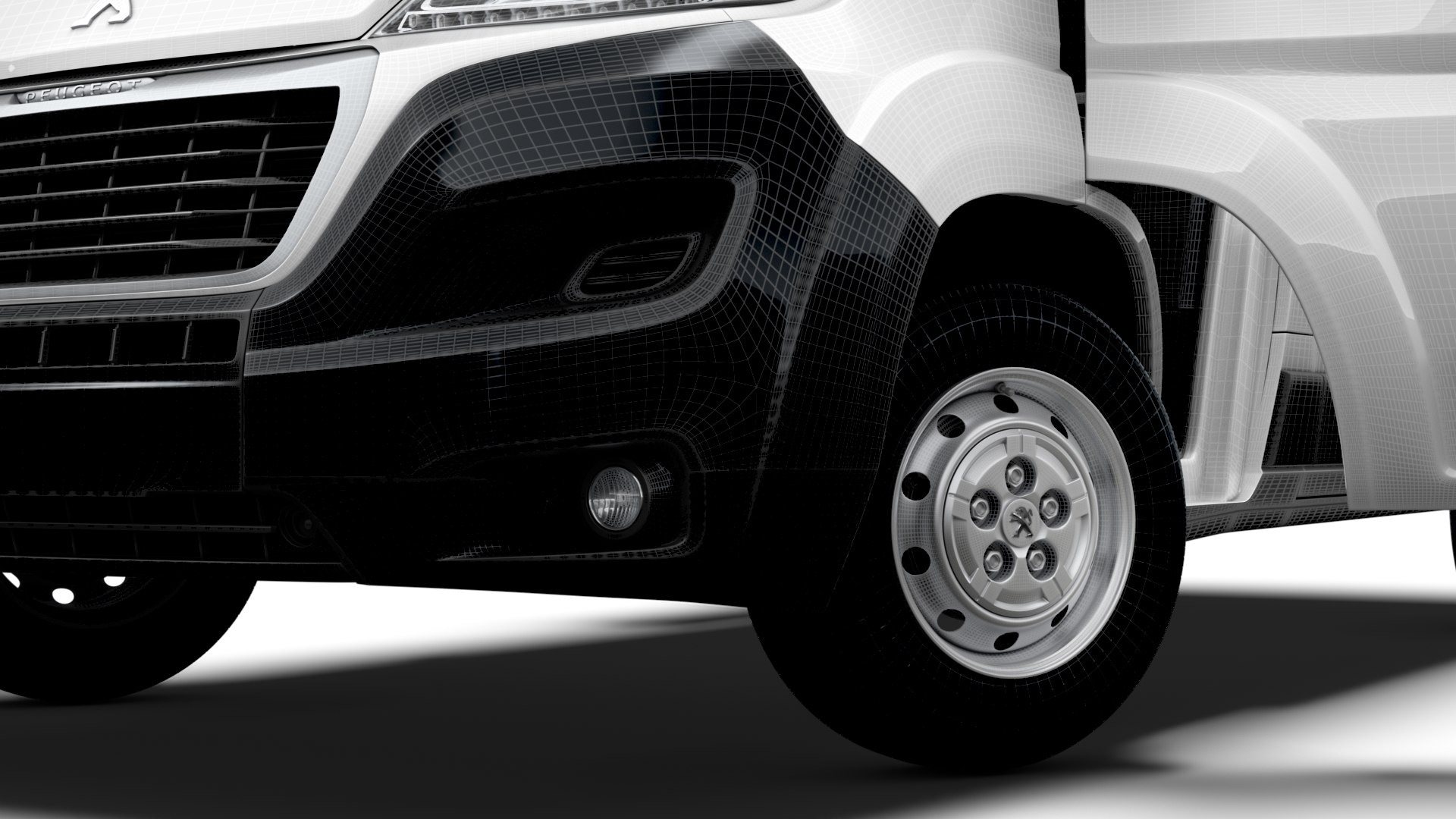 3D Model Peugeot Boxer Van L2H1 HQ Interior 2023 - TurboSquid 2221733