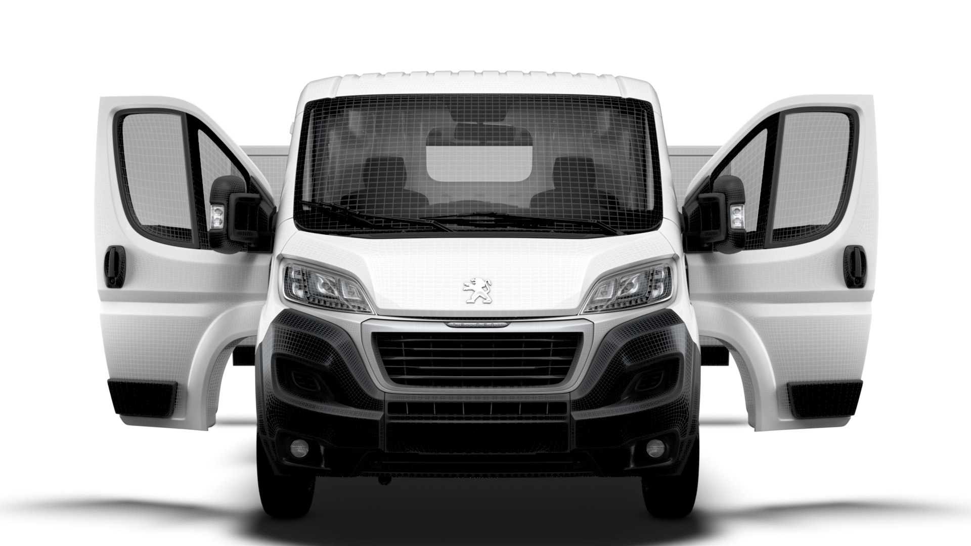 3D Model Peugeot Boxer Van L2H1 HQ Interior 2023 - TurboSquid 2221733