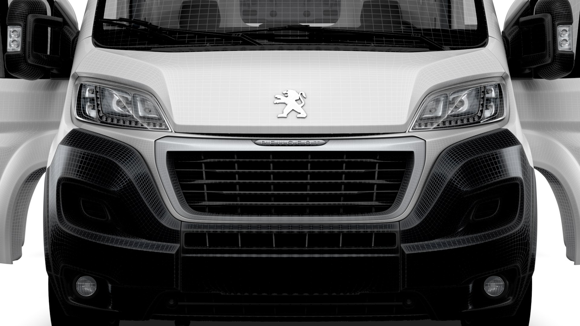 3D Model Peugeot Boxer Van L2H1 HQ Interior 2023 - TurboSquid 2221733