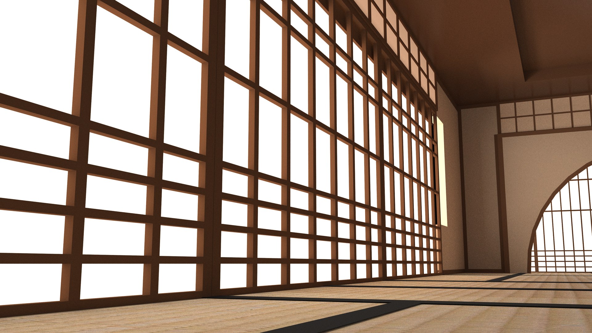Japanese Training Dojo 2 3D Model - TurboSquid 1723071