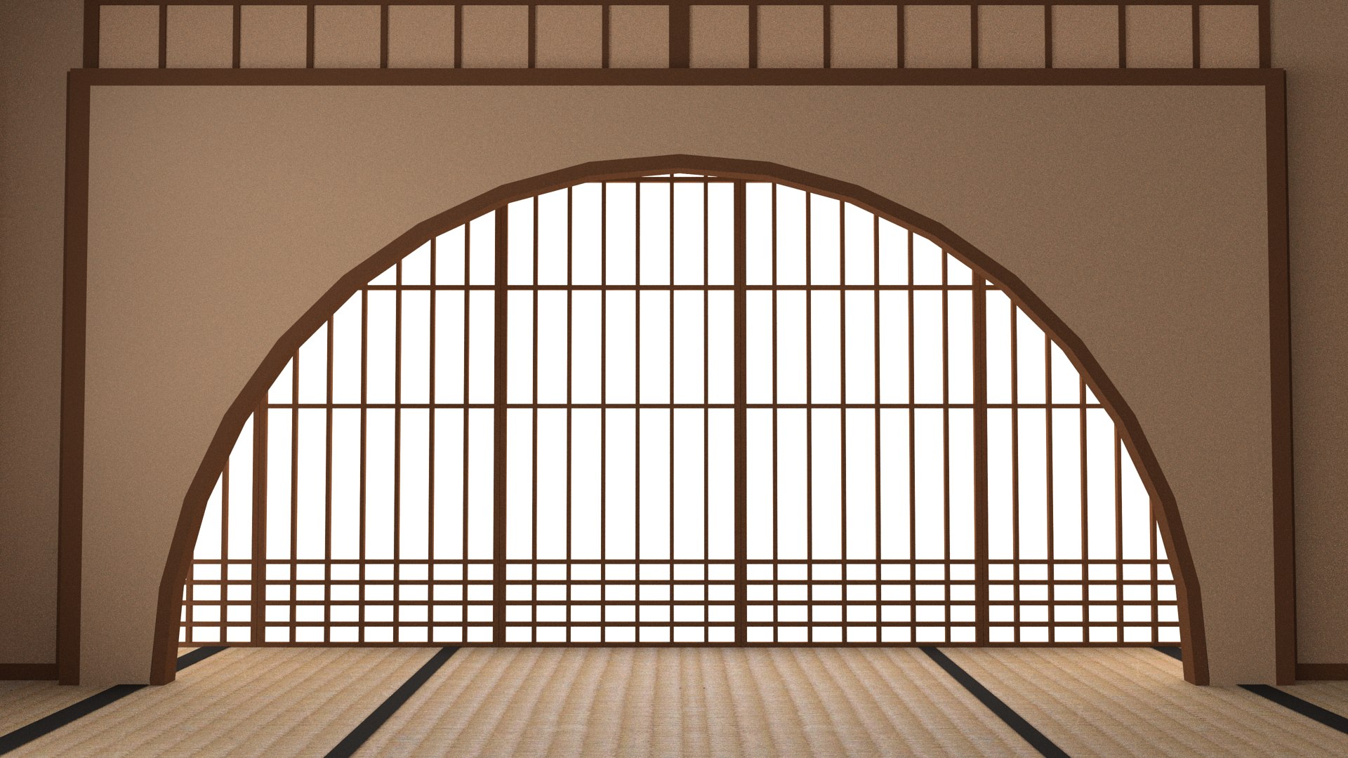 Japanese Training Dojo 2 3D Model - TurboSquid 1723071