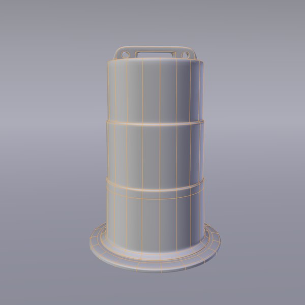 3d model construction barrels