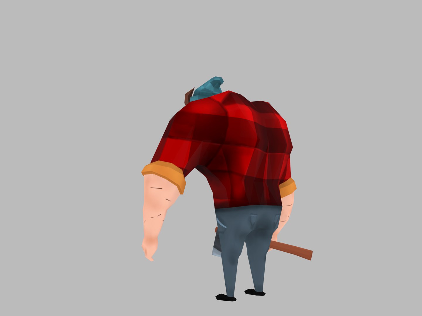 Character Lumberjack 3D Model - TurboSquid 1338811