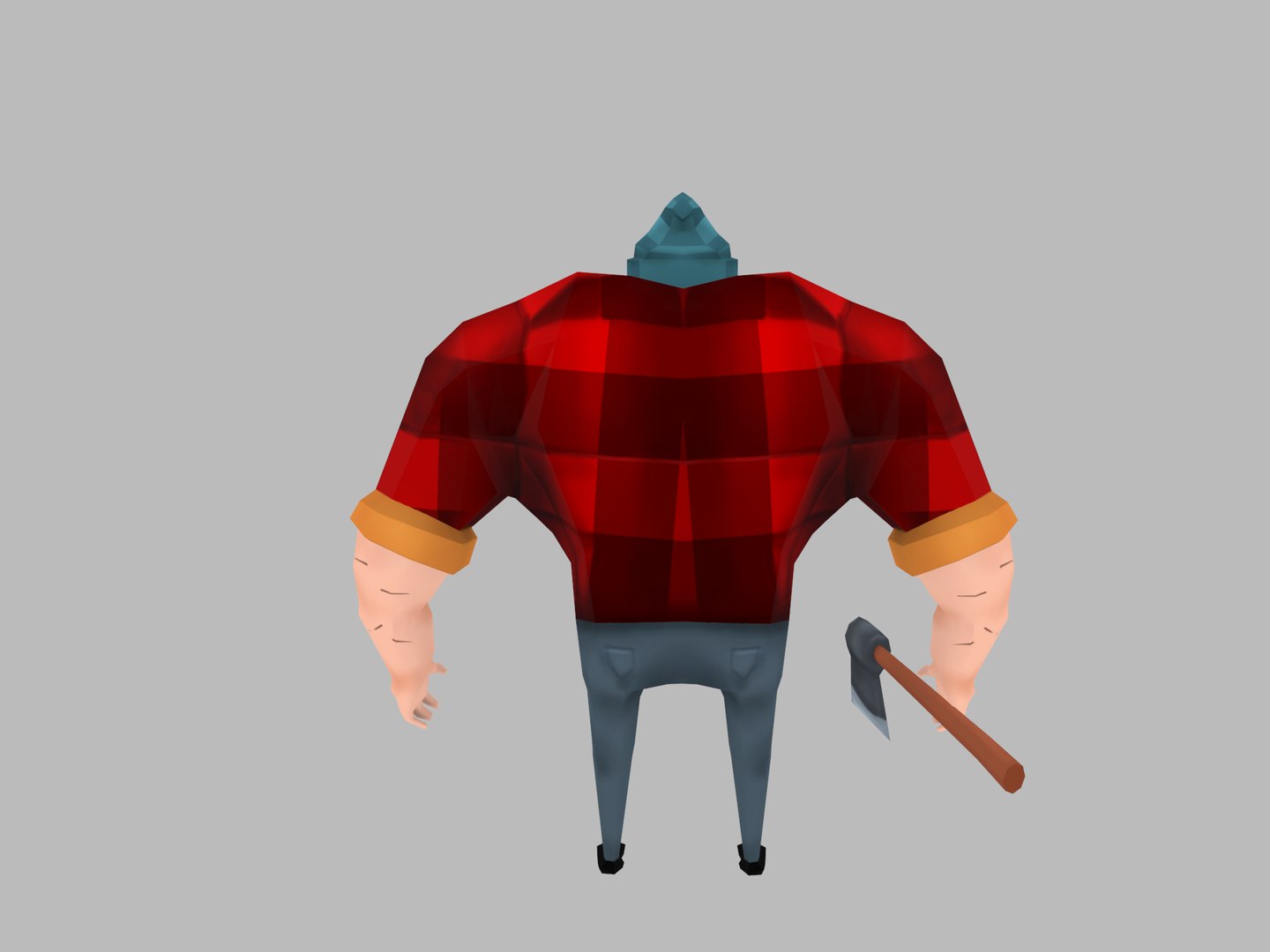 Character Lumberjack 3D Model - TurboSquid 1338811