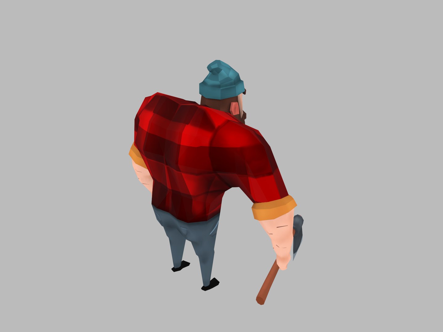 Character Lumberjack 3D Model - TurboSquid 1338811