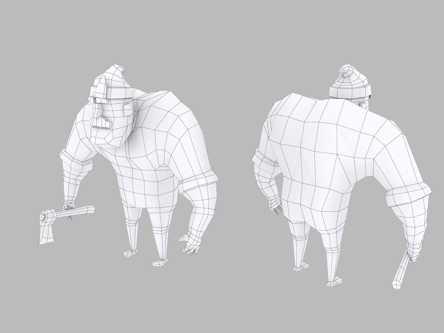 Character Lumberjack 3D Model - TurboSquid 1338811