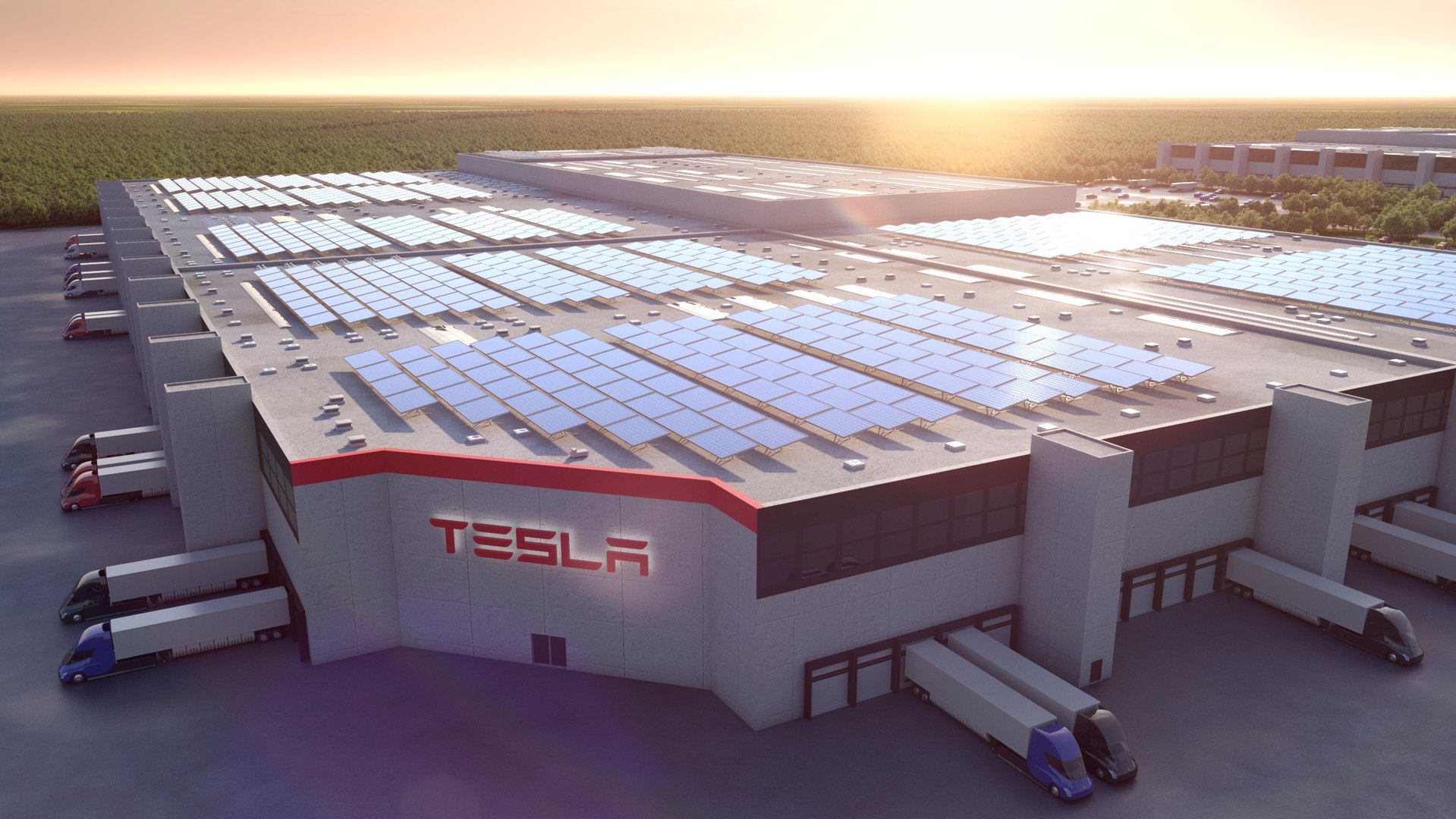 Tesla Gigafactory Berlin 3D Model - TurboSquid 1883939