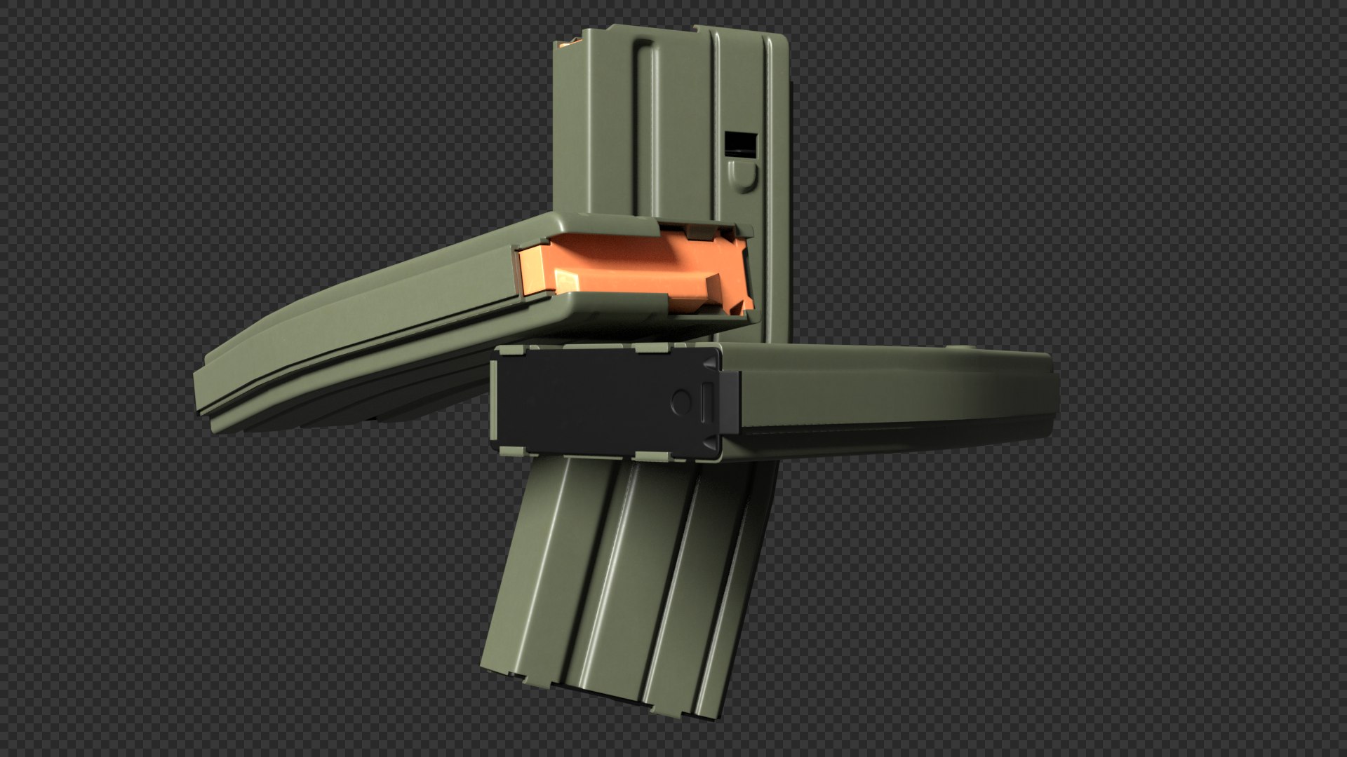 3D AR-15 Stanag Magazine 30rnd - TurboSquid 2067620