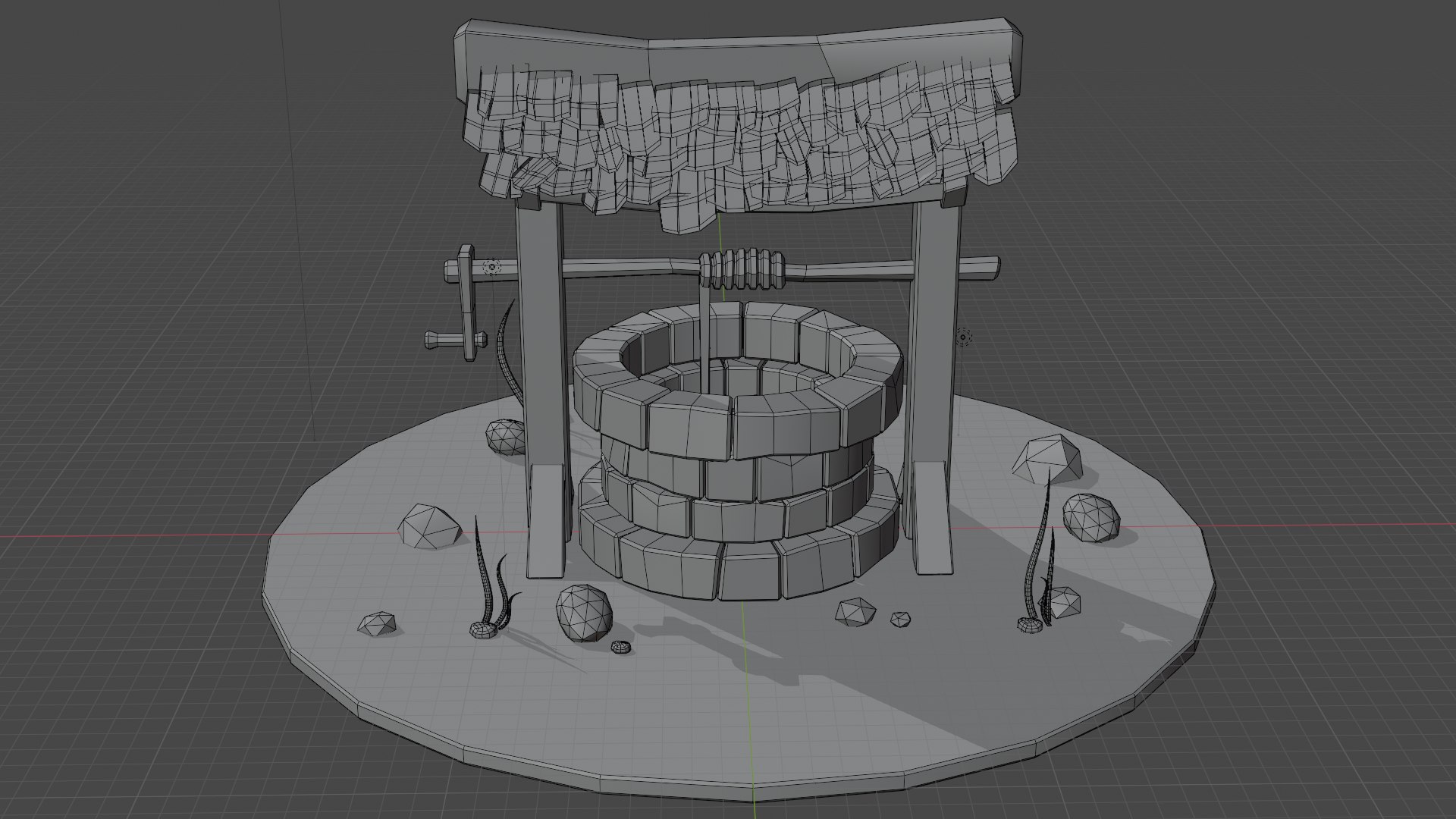 3D Model Water Well - TurboSquid 1956326