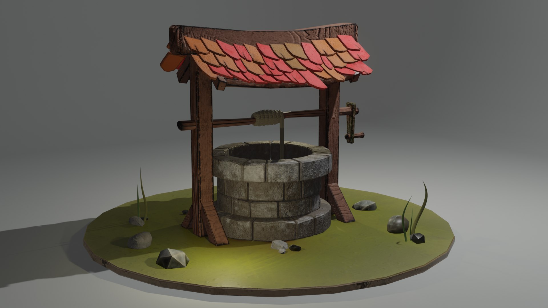 3D Model Water Well - TurboSquid 1956326