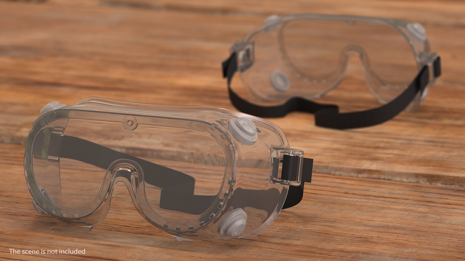 3D Scientific Safety Goggle Model - TurboSquid 1436149