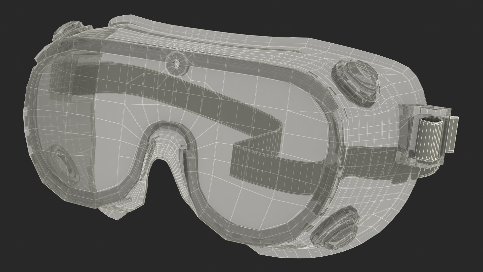 3D Scientific Safety Goggle Model - TurboSquid 1436149