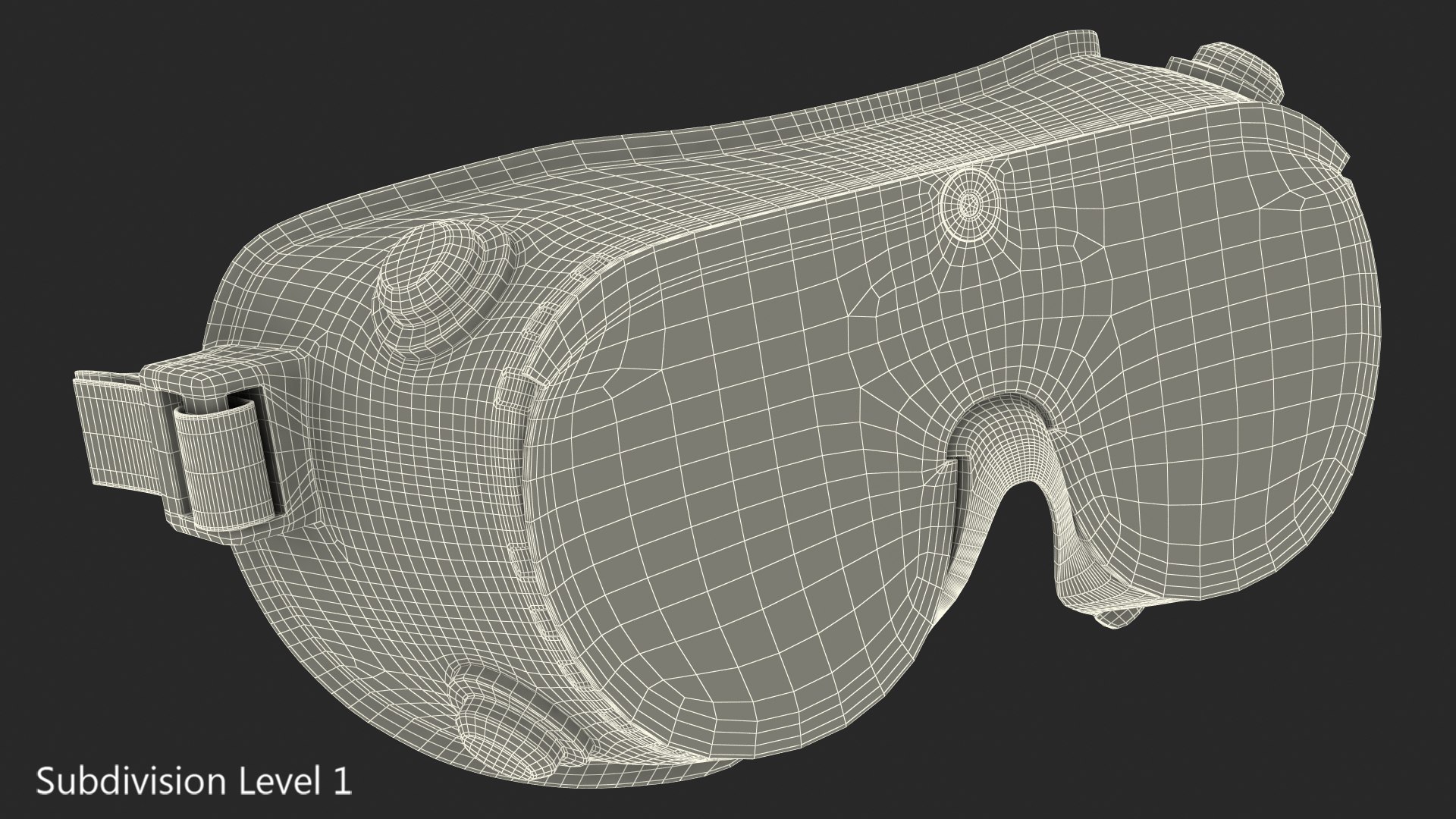 3D Scientific Safety Goggle Model - TurboSquid 1436149