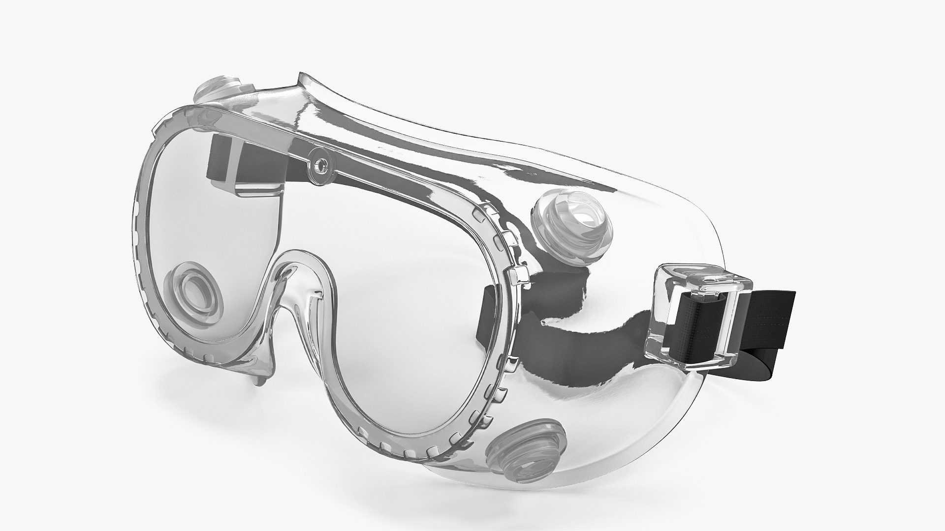 3D Scientific Safety Goggle Model - TurboSquid 1436149