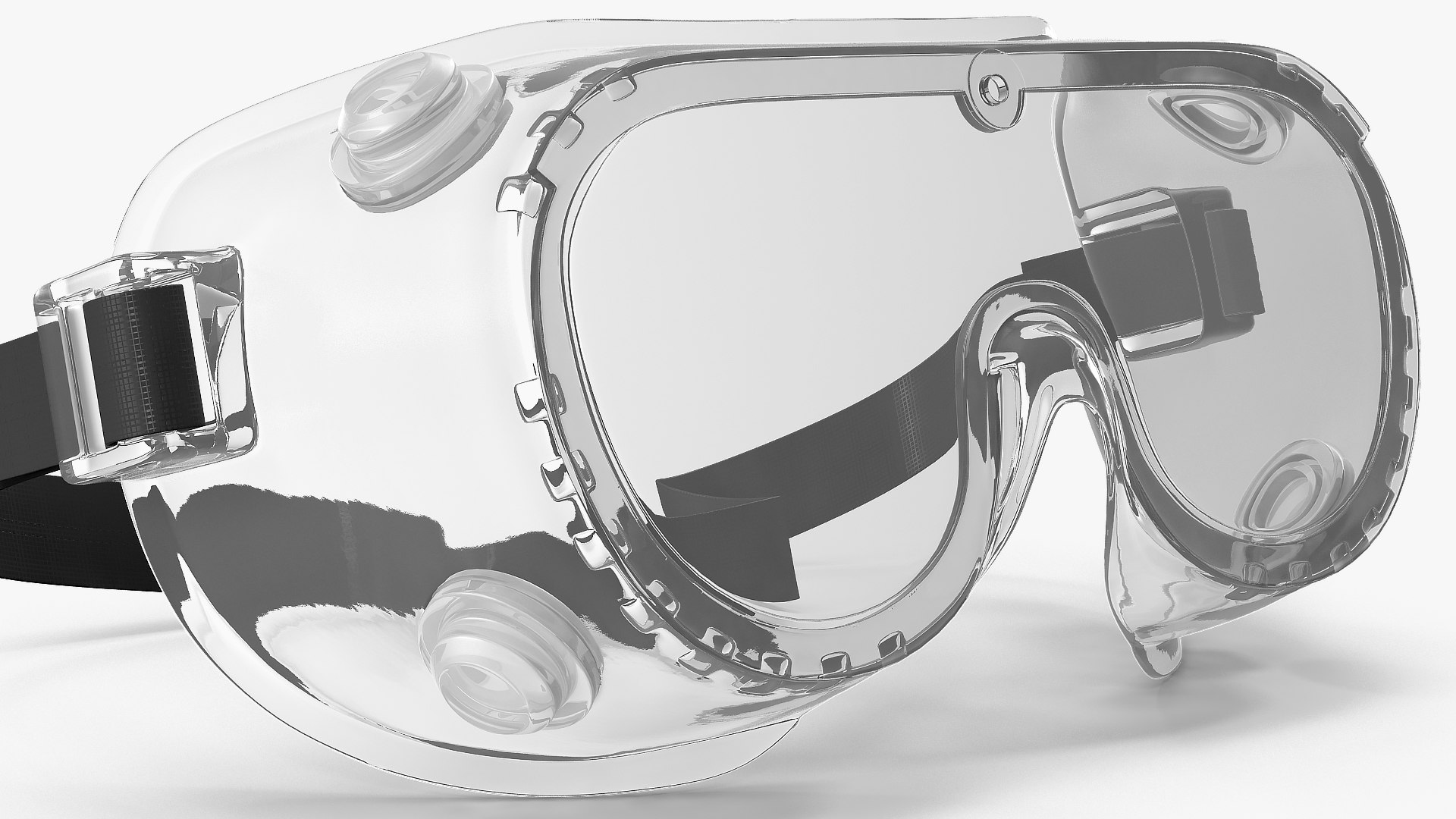 3D Scientific Safety Goggle Model - TurboSquid 1436149