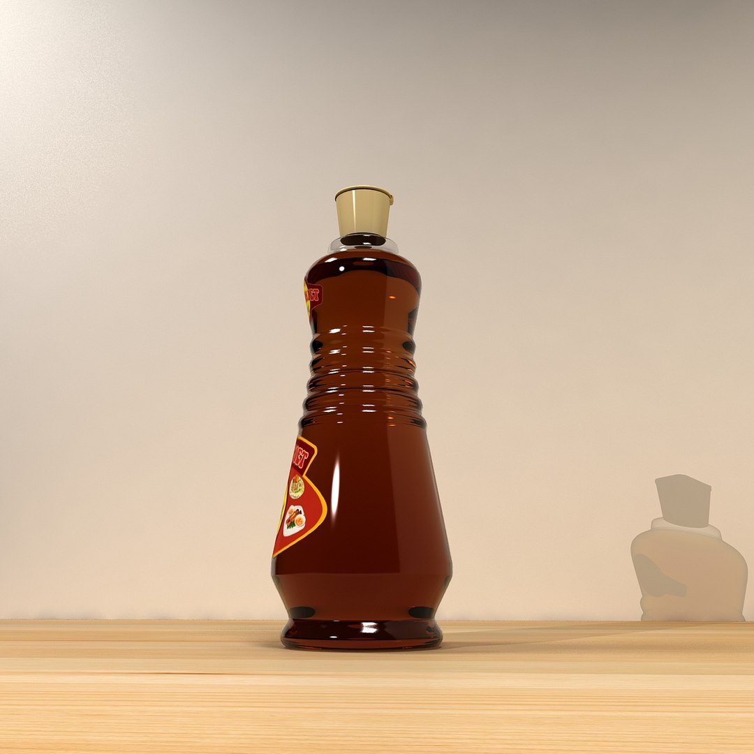 Fish Sauce 3D Model - TurboSquid 1175353