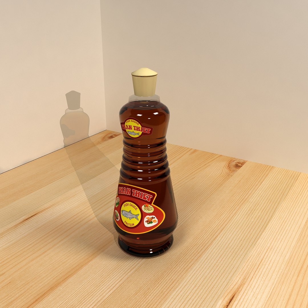 Fish Sauce 3D Model - TurboSquid 1175353