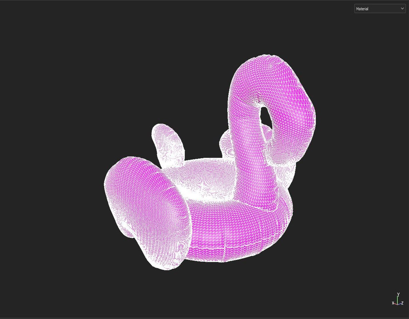 Inflatable Pool Float 3D Model - TurboSquid 2371115