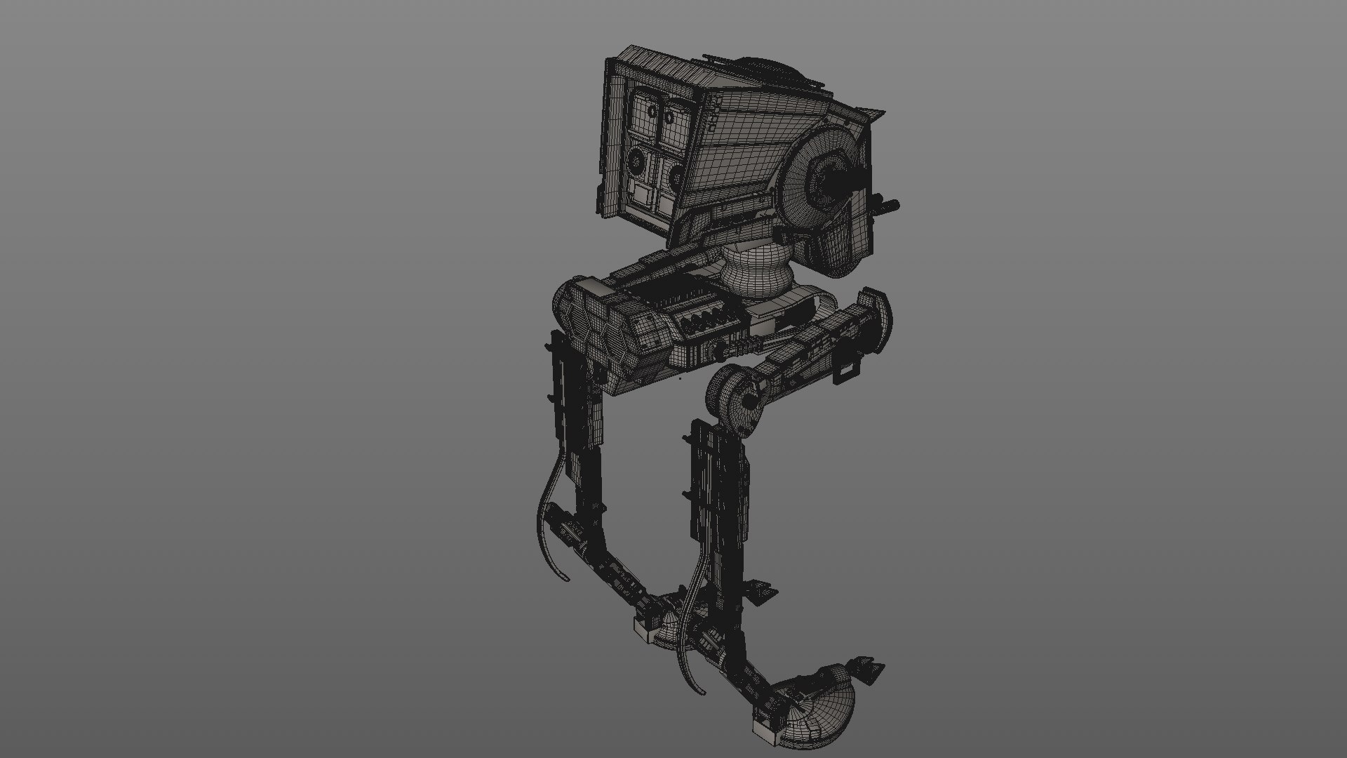 3D at-st star wars - TurboSquid 1443654