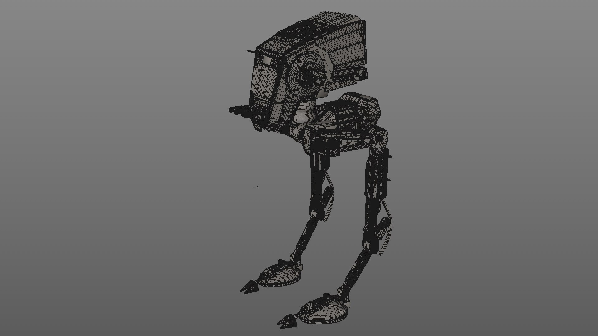 3D at-st star wars - TurboSquid 1443654
