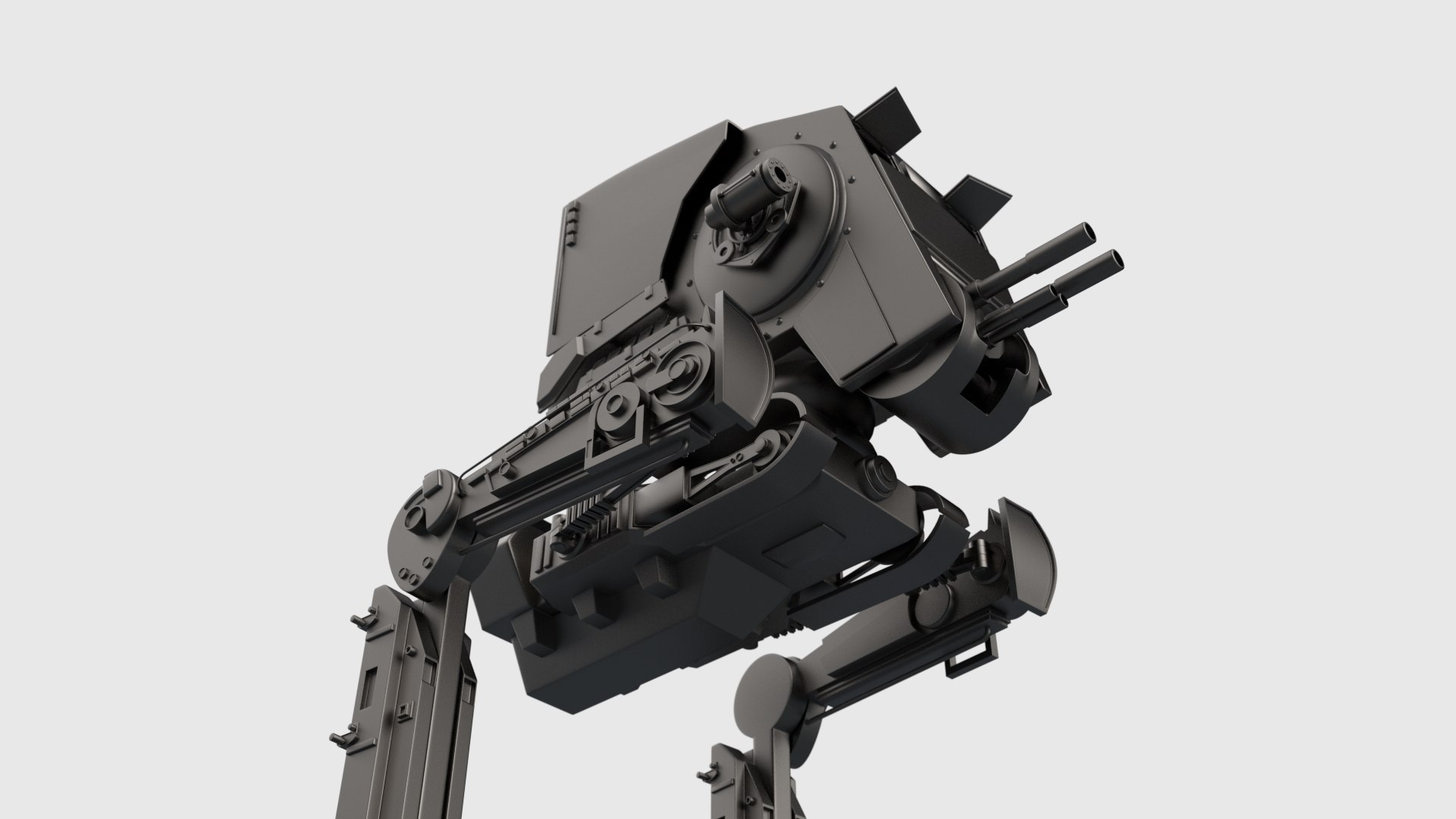 3D at-st star wars - TurboSquid 1443654