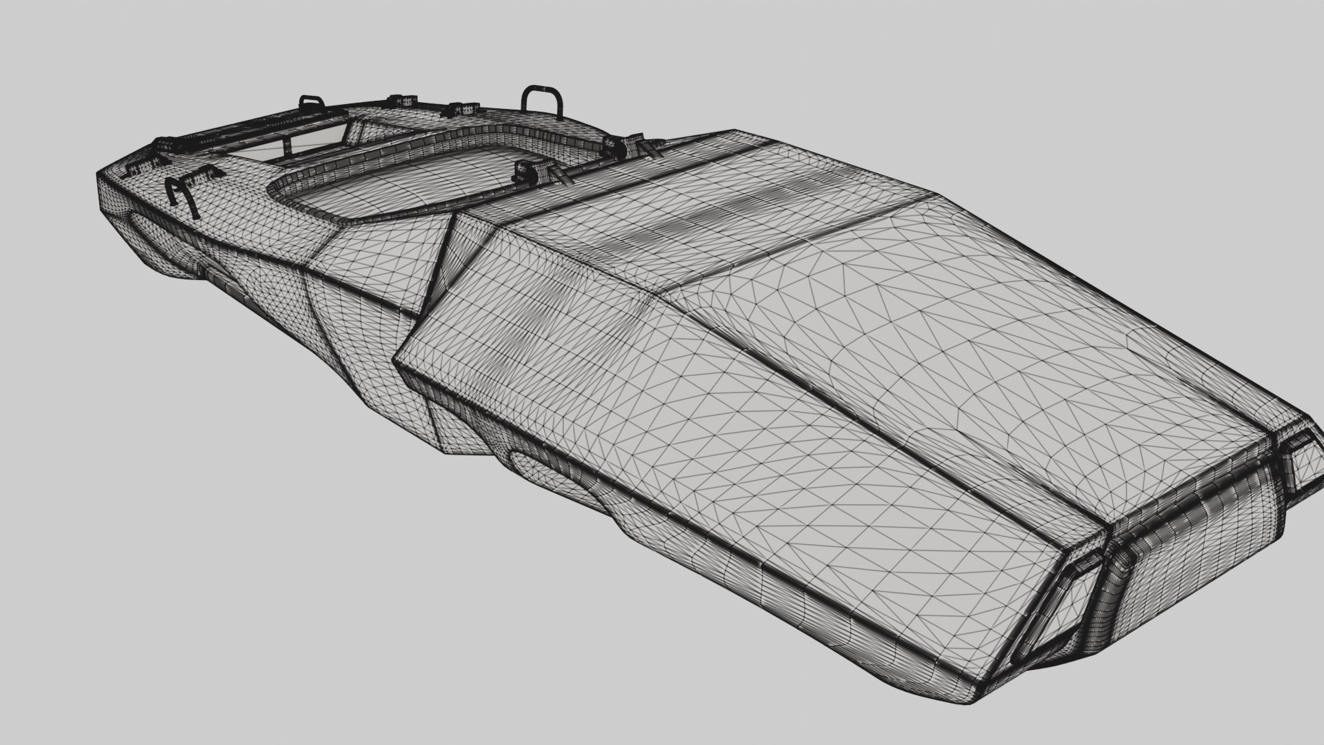 3D Futuristic All-Terrain Armored Vehicle - 8-Wheel Sci-Fi Rover 3D ...
