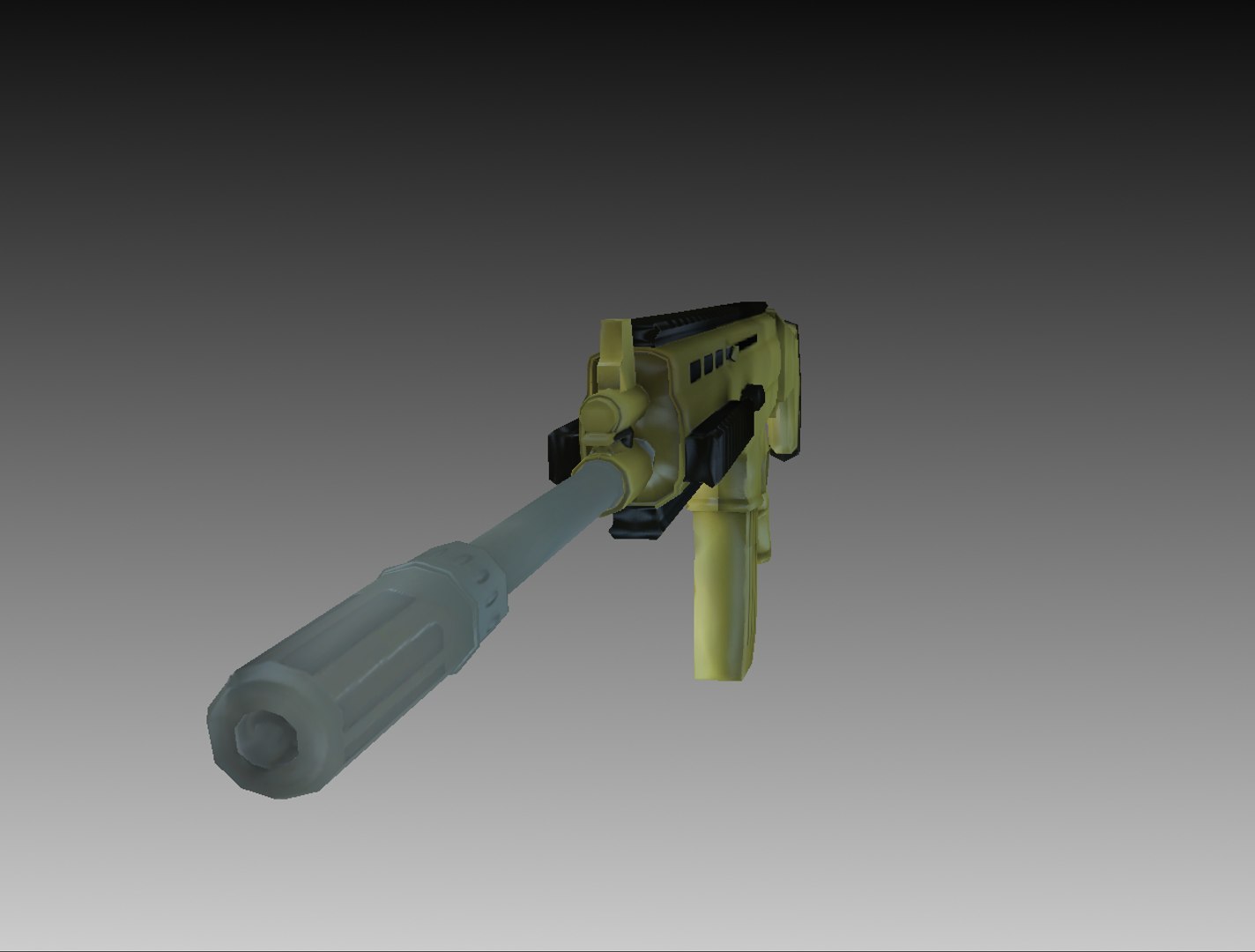 3d Model Weapon Scar Gun Scar-l