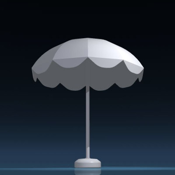 sun umbrella 3d model