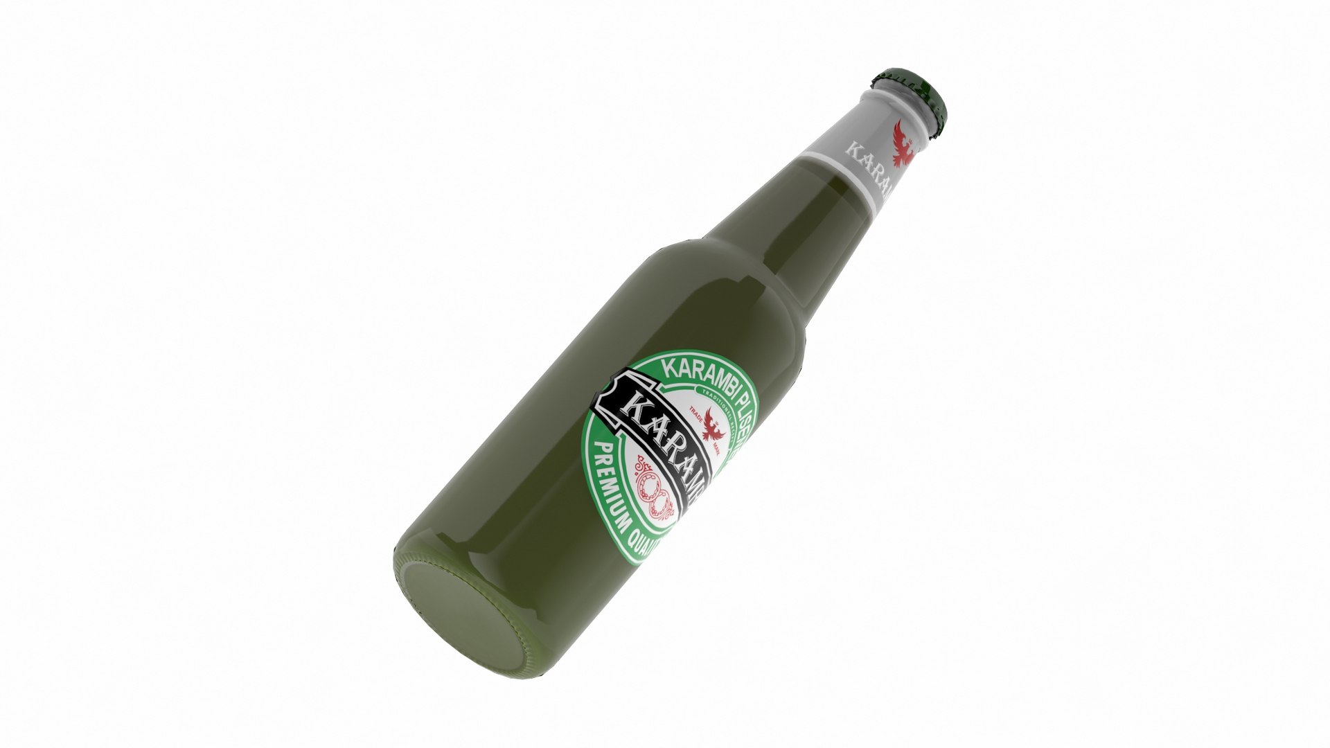 3D Model Beer Bottle 12 Oz PBR Realistic - TurboSquid 2046930