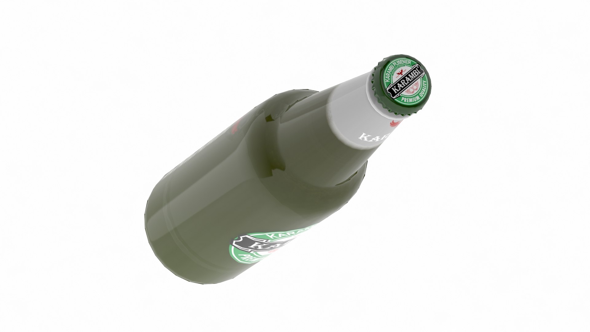 3D Model Beer Bottle 12 Oz PBR Realistic - TurboSquid 2046930