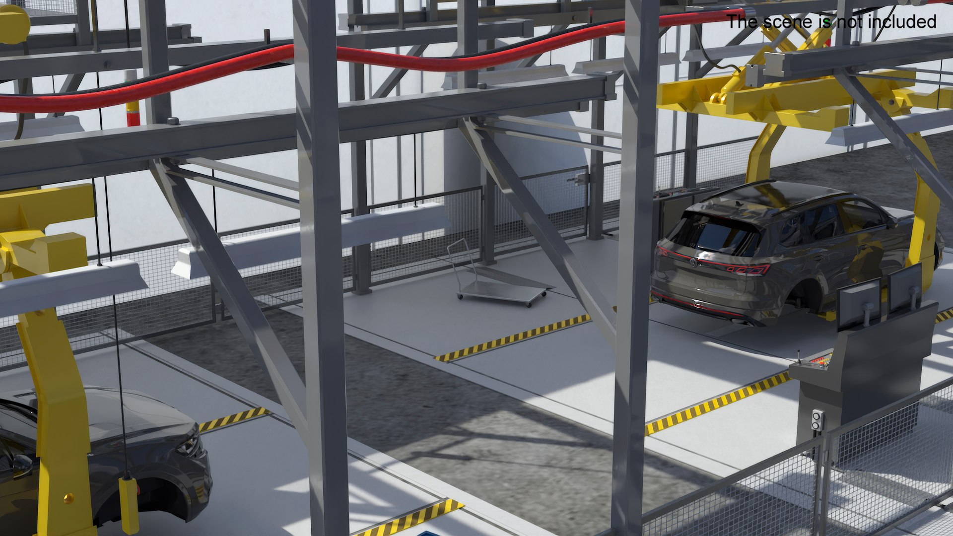 3D Volkswagen Assembly Line Model - TurboSquid 2320421