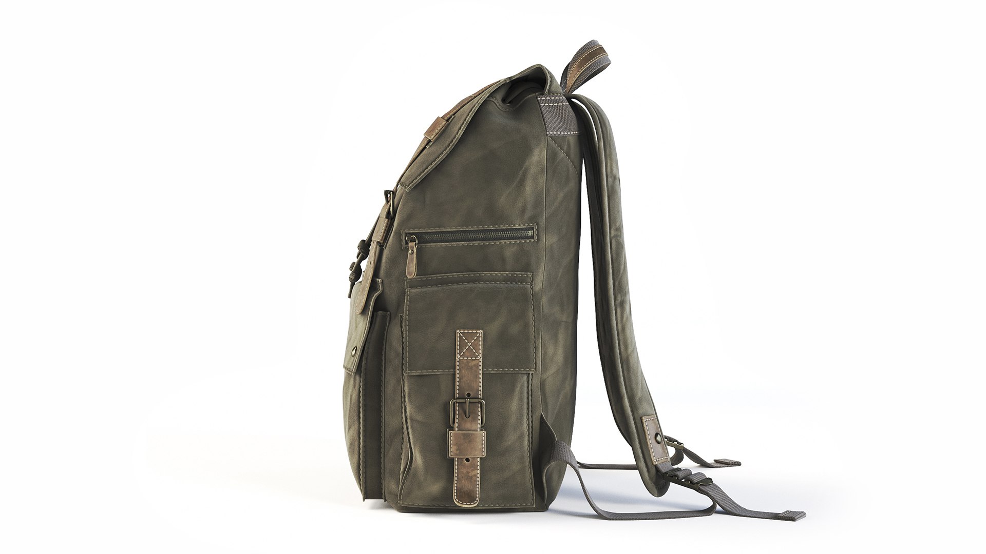 Backpack Iceland Green 3D model - TurboSquid 2169892