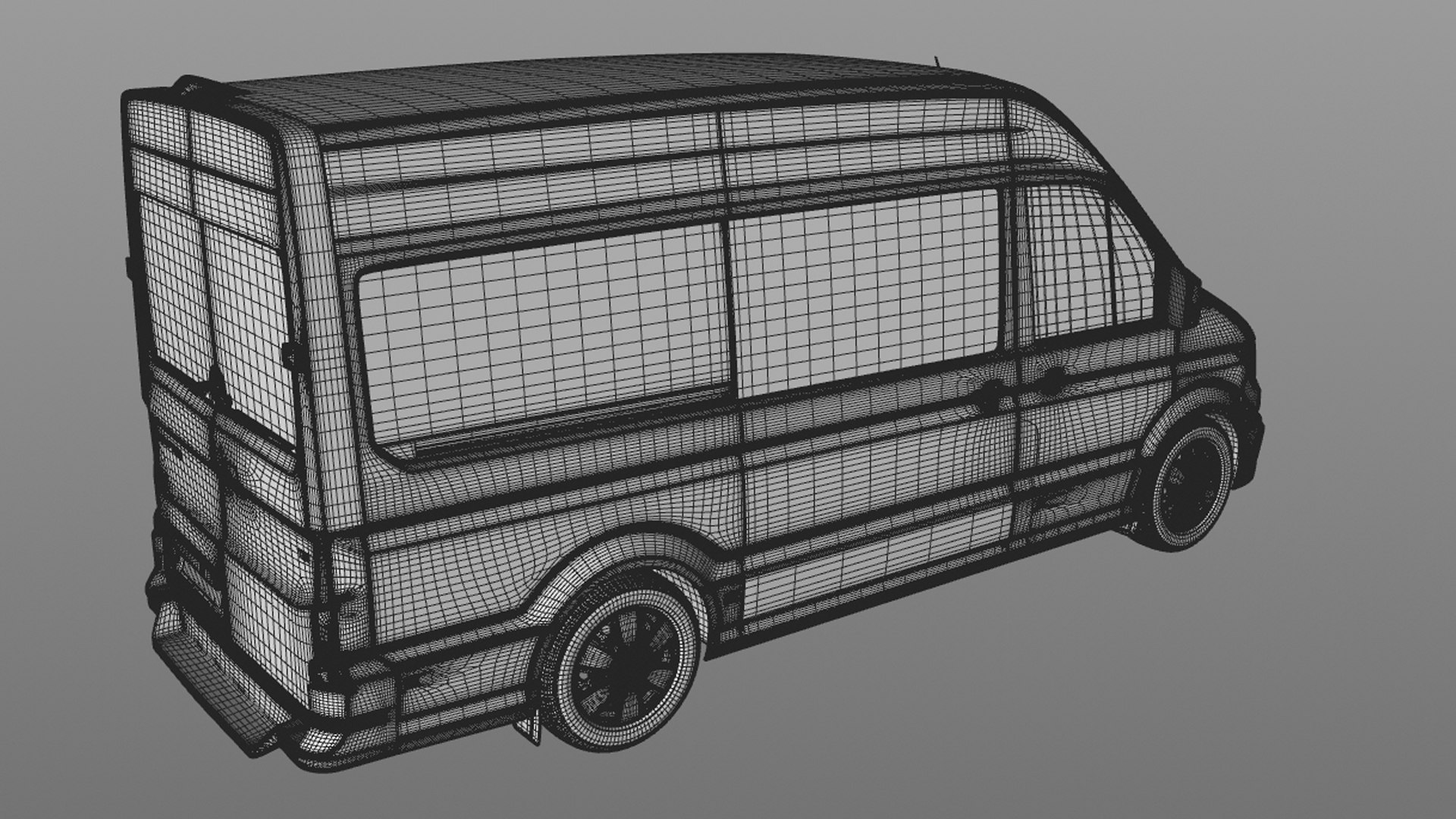 Volkswagen Crafter Van 3D - TurboSquid 2383578