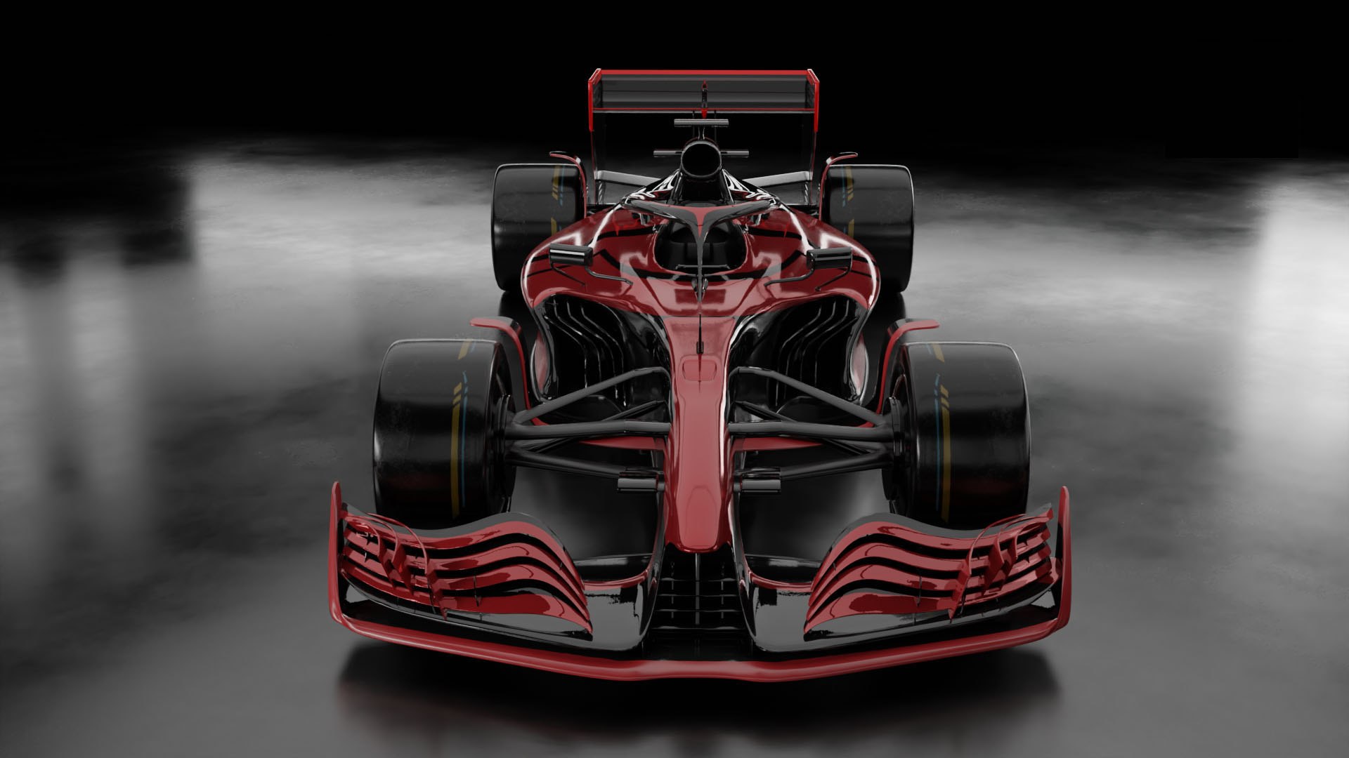 3D Mid Poly And Low Poly Generic Racing Car F1 02 - TurboSquid 2149127