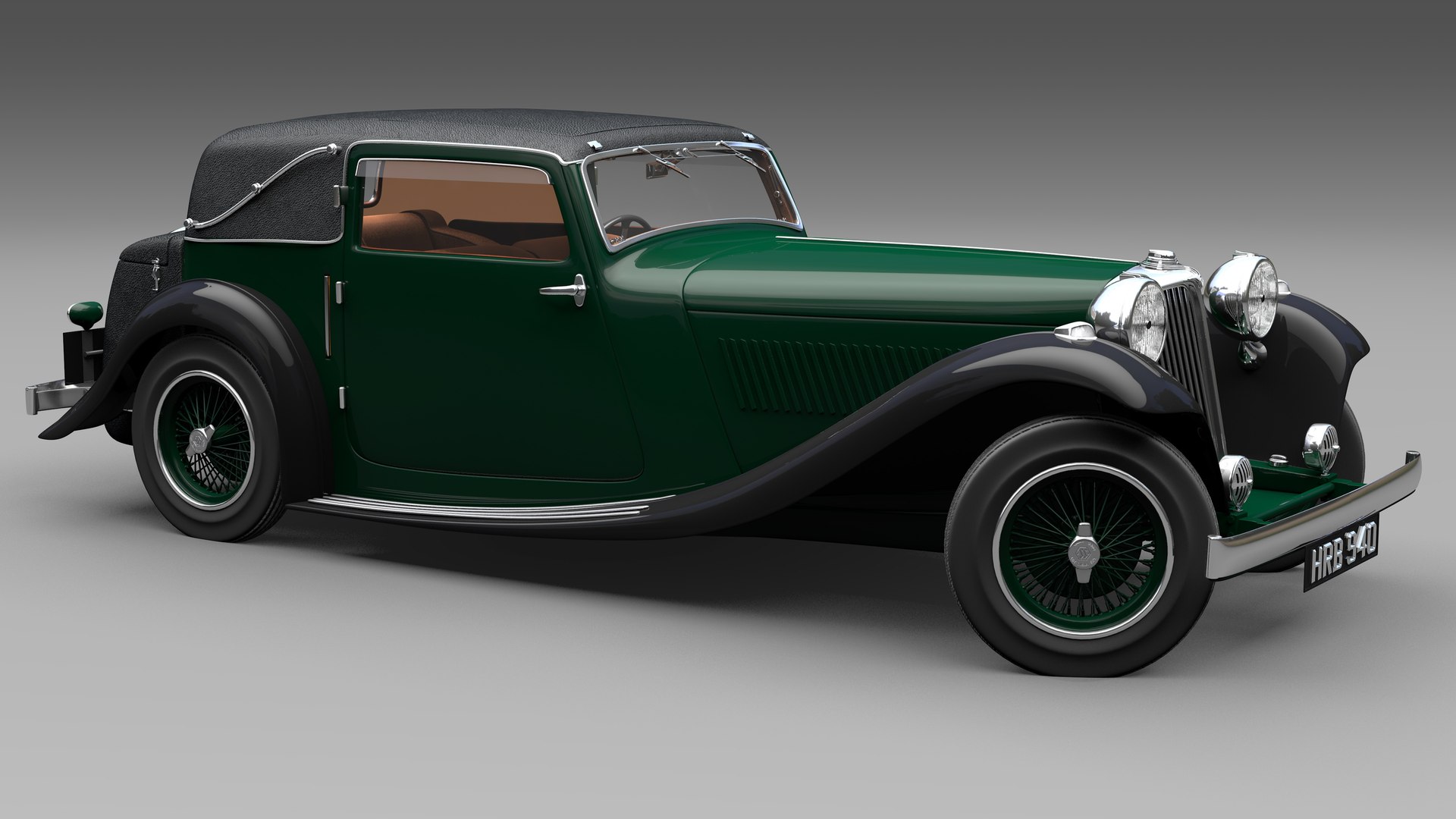 3D Swallow SS1 Coupe 1934 - TurboSquid 2017423