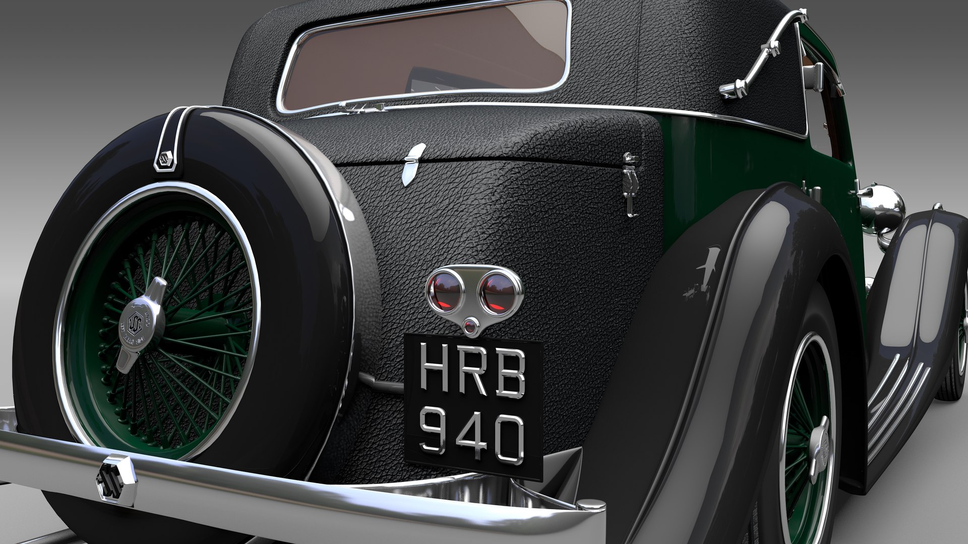 3D Swallow SS1 Coupe 1934 - TurboSquid 2017423